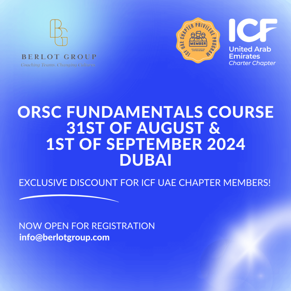 ORSC Fundamentals Course - ICF UAE Chapter